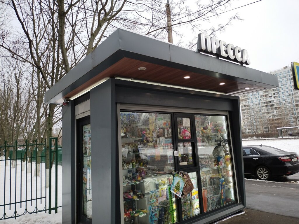 Gazete bayi Медиа-Селект, Moskova, foto
