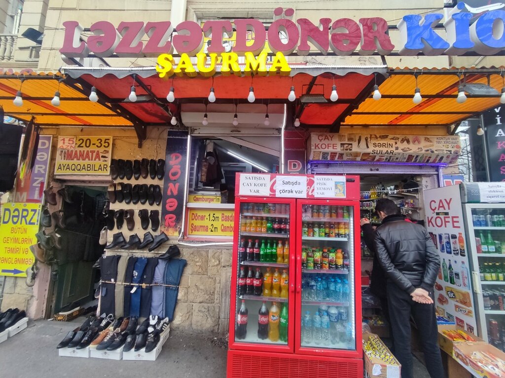 Fast food Lezzet doner, Bakü, foto