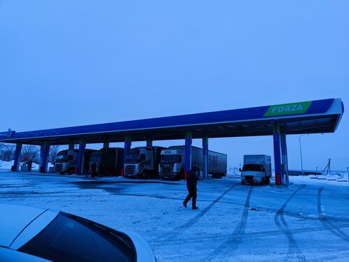 Benzin istasyonu Центротех АЗС, Nijegorodskaya oblastı, foto