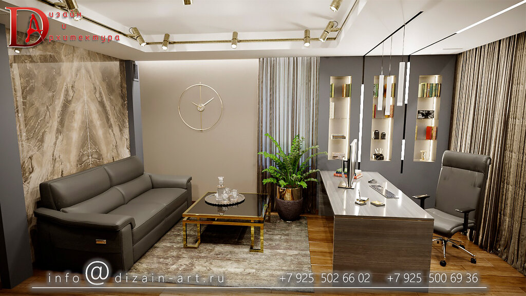 i̇ç mimarlık firmaları Dizain-art, Moskova ve Moskovskaya oblastı, foto