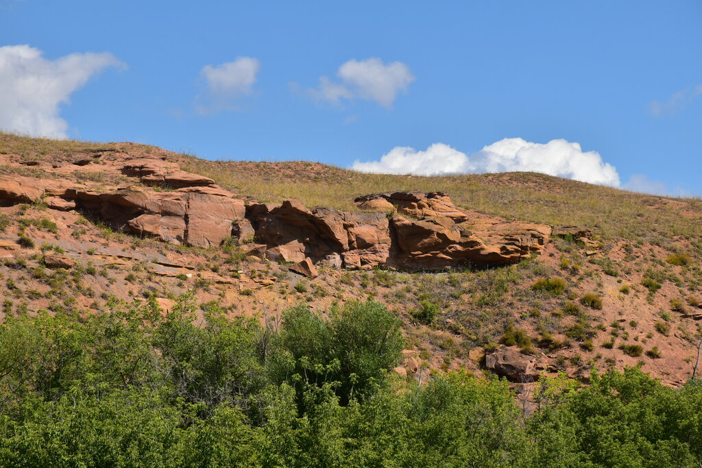 Doğa Каменные решетки у с. Каменка, Orenburgskaya oblastı, foto