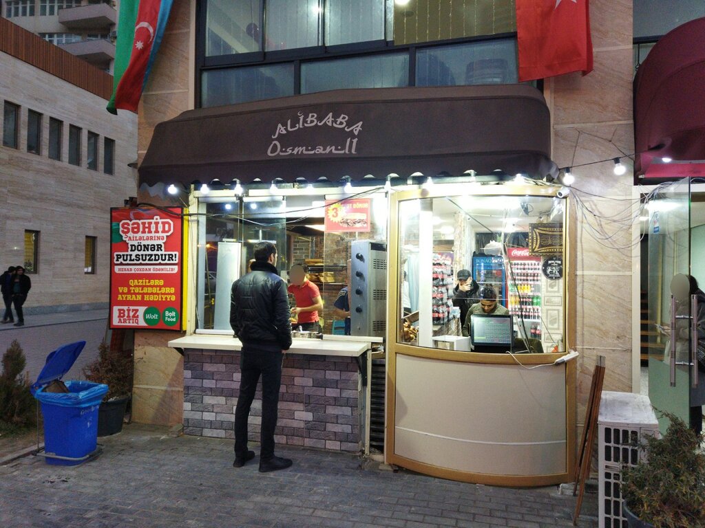 Fast food Osmanli doner, Bakü, foto
