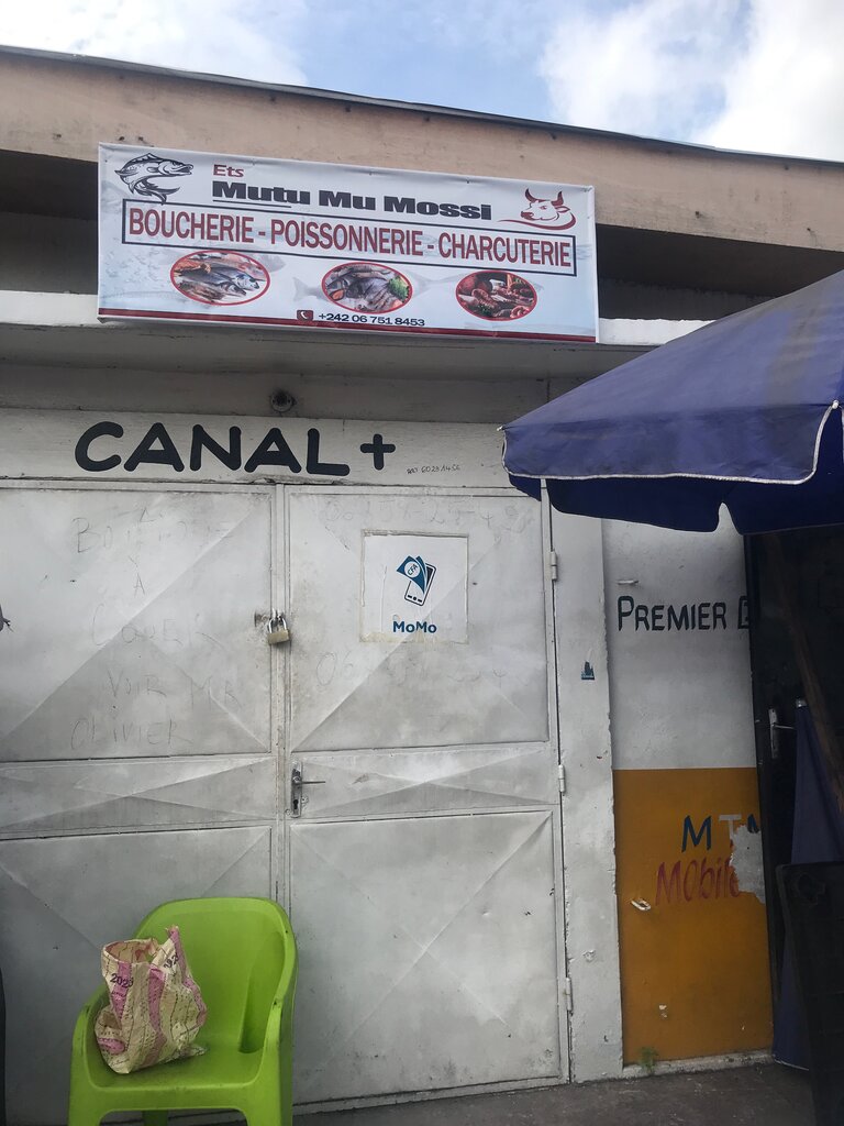 Balık ve deniz ürünleri Mutu Mu Mossi, Brazzaville, foto