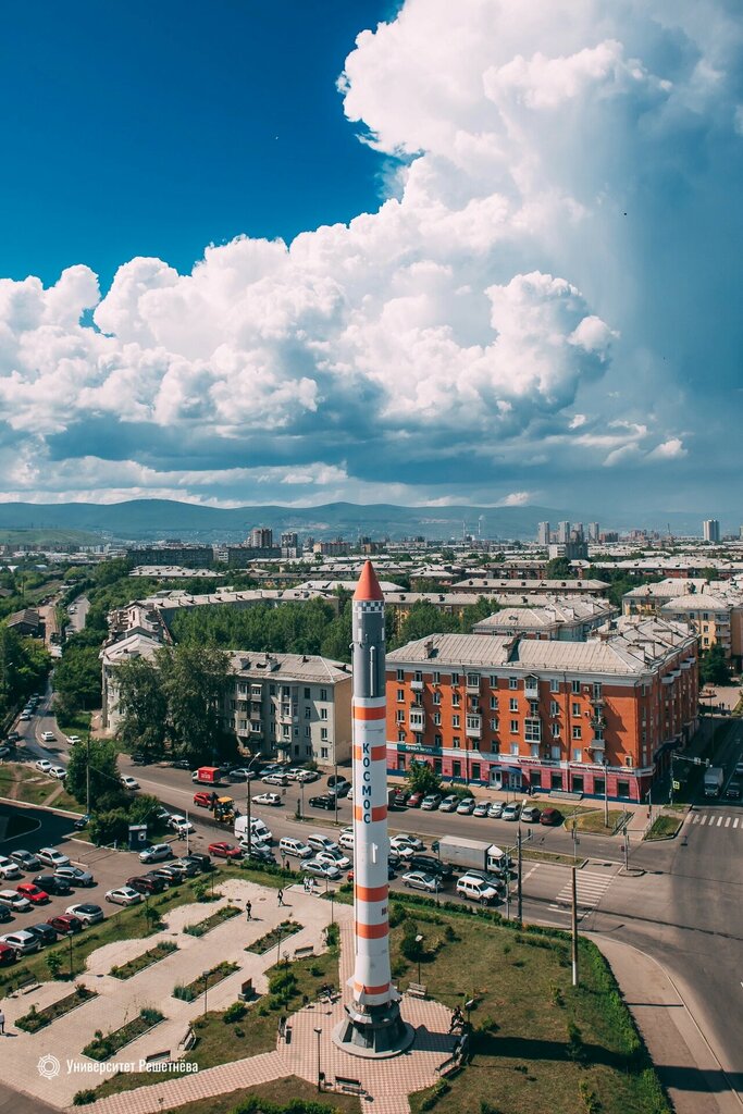 Teknoloji anıtı Ракета-носитель Космос-3М, Krasnoyarsk, foto