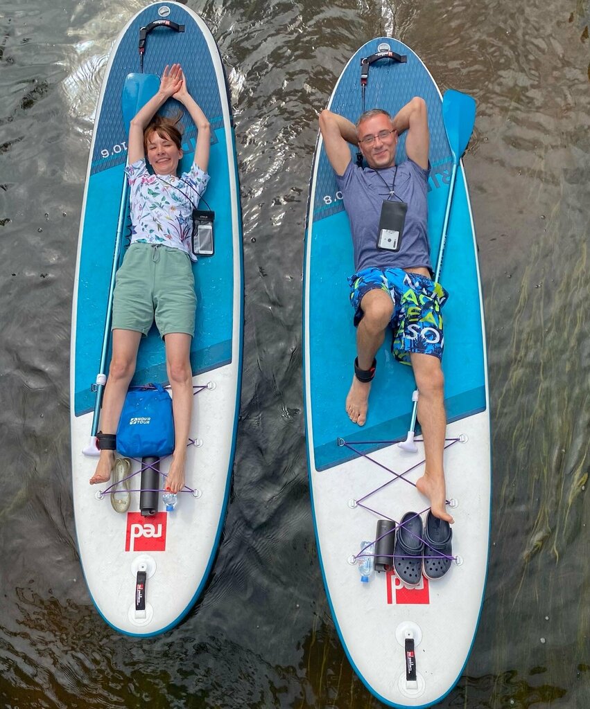 Kürek sörfü Sup_Dreams. SPb, Saint‑Petersburg, foto