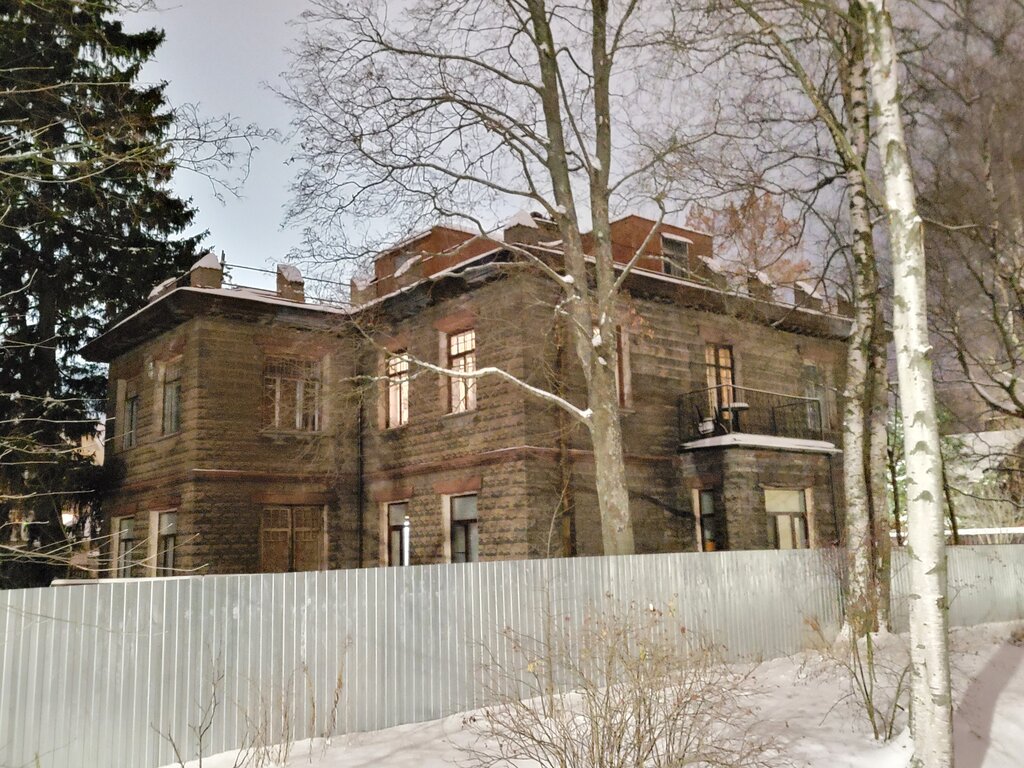 Turistik yerler Дом из шлакоблоков Г.Ф. Вольдта, Saint‑Petersburg, foto