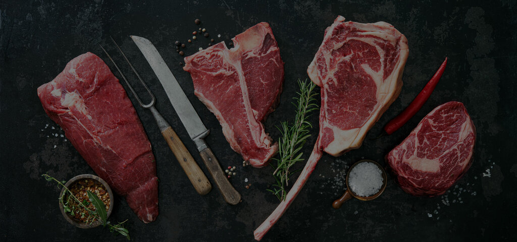 Kasap, şarküteri The Meat Master Butchery, Dubai, foto