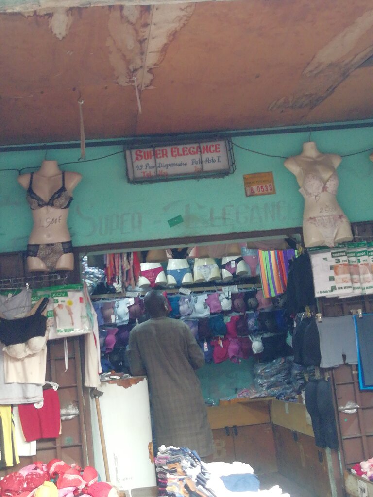 Toptan iç çamaşırı Super Elégance, Brazzaville, foto