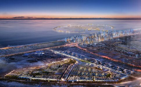 Adlandırılmış bina Roy Mediterranean Building, Dubai, foto