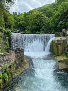 Новоафонский водопад (Autonomous Republic of Abkhazia, Gudautskiy munitsipalitet, Psyrtskha River), şelale  New Athos'tan
