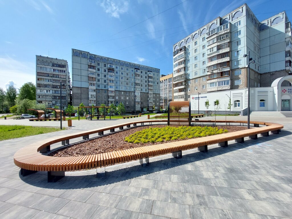 Kültür ve eğlence parkları Стефановский сквер, Syktivkar, foto