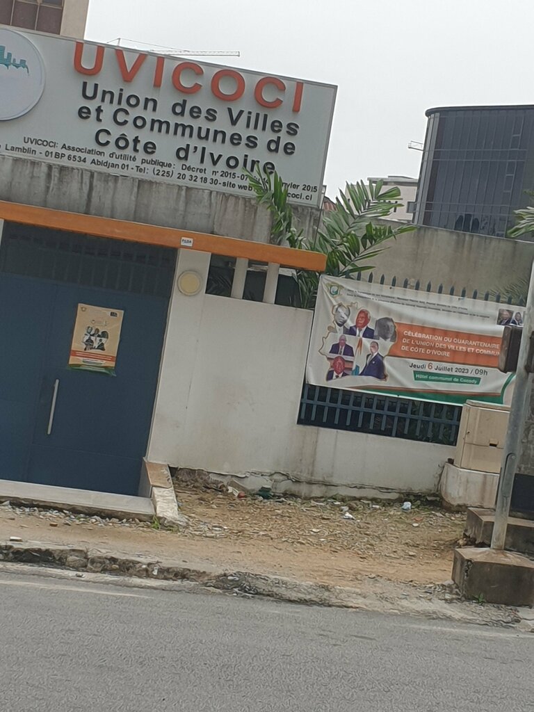 Devlet kurumları ve bakanlıklar Union of Cities and Municipalities of Ivory Coast, Abican, foto