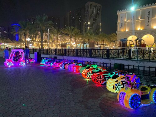 Fun Zone, electric cars for kids rental, amusement ride, 1/2U, Al Khan ...