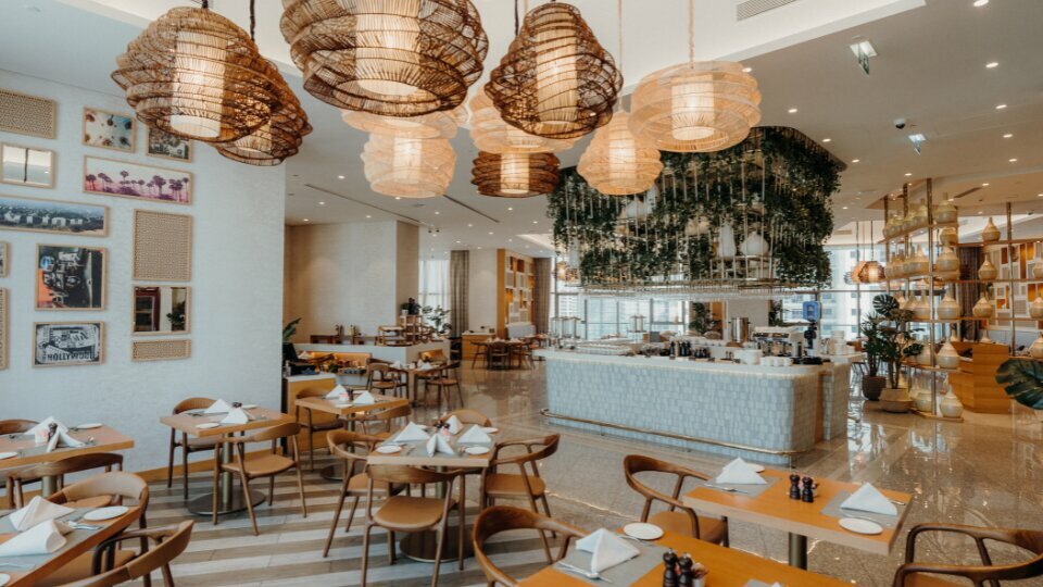 Restoran Cinescope, Dubai, foto