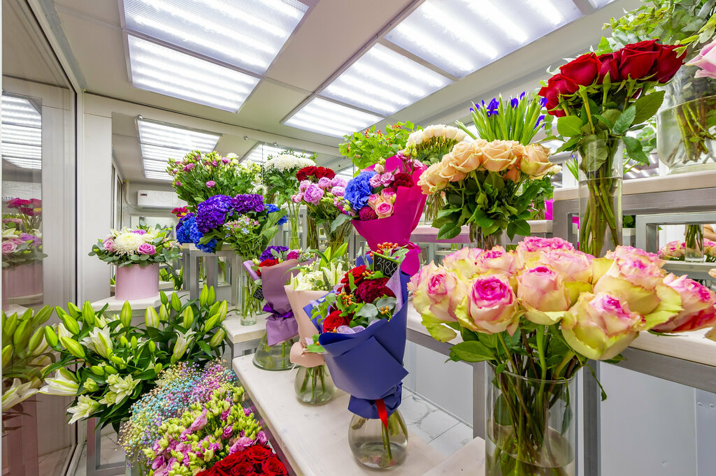 Çiçekçiler Fresh Fiori, Moskova, foto