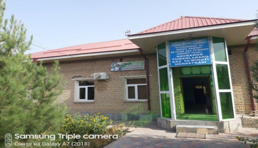 Doğal gaz hizmetleri Navbakhor District Gas Department, Nevai eyaleti, foto
