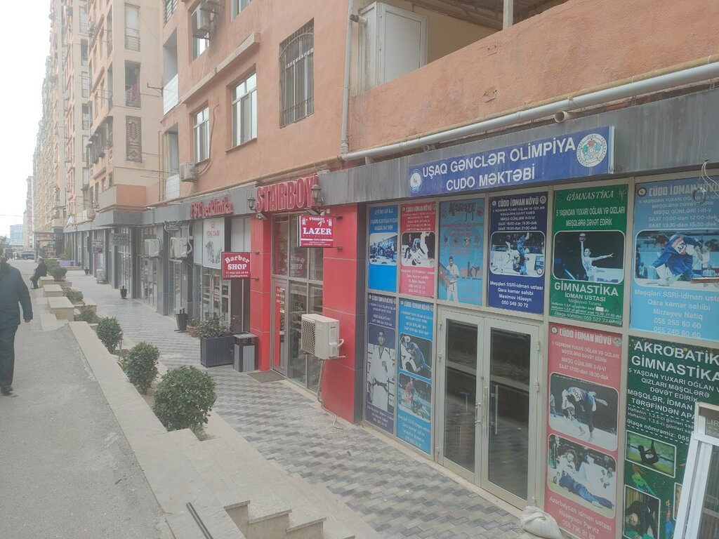 Spor okulları Cüdo məktəbi, Bakü, foto