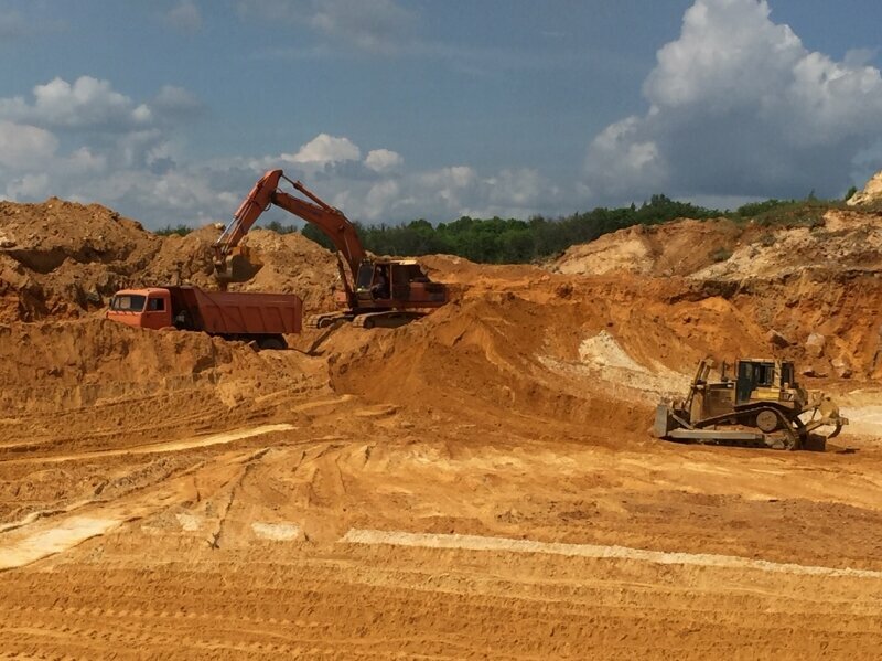 Endüstriyel mineraller Первый нерудный трест, Kaluga, foto