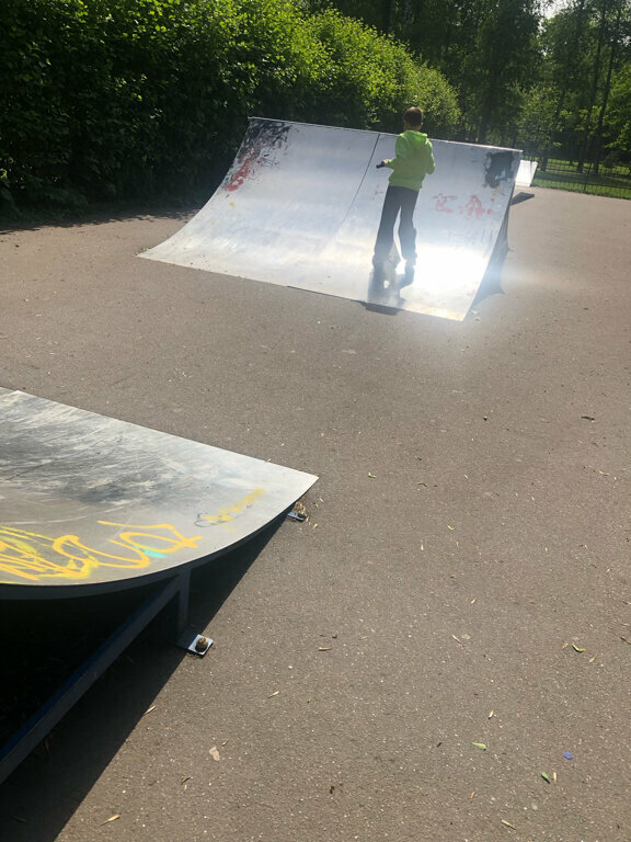 Kaykay parkı Скейт-парк, Saint‑Petersburg, foto