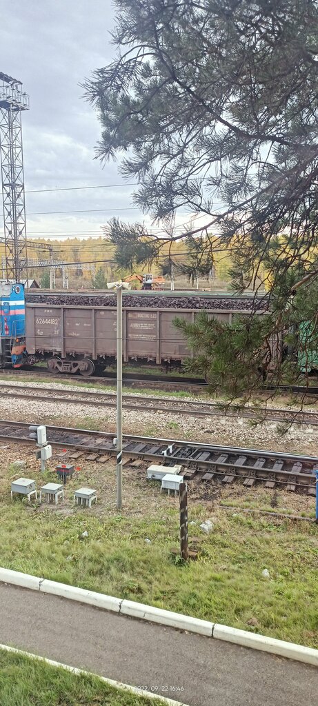 Yük istasyonu 2-я Угольная, Krasnoyarski krayı, foto