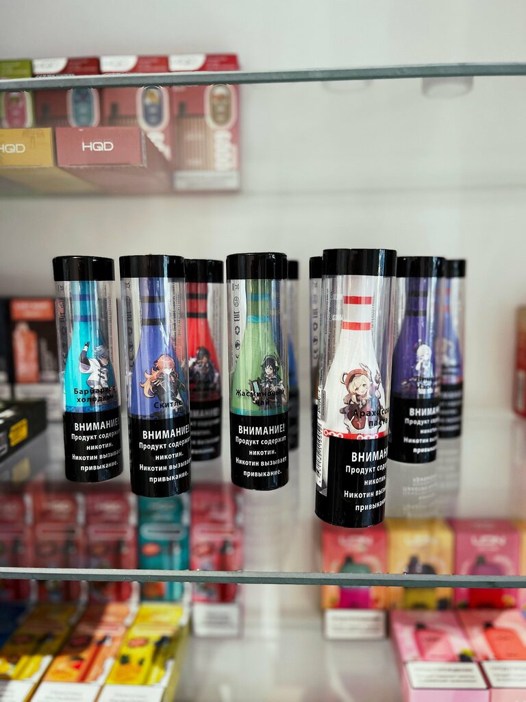 Elektronik sigara satış noktaları Smoke Shop, Moskova, foto