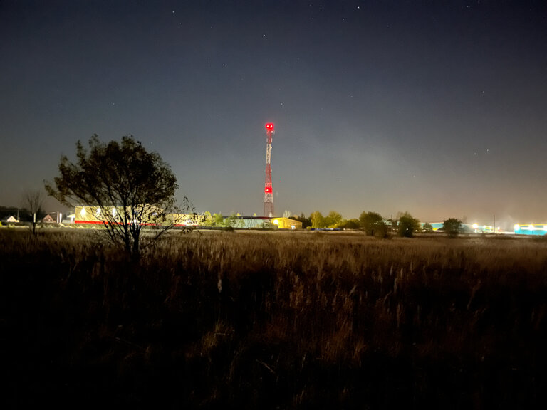 Mühendislik altyapısı Вышка сотовой связи МТС, Vladimirskaya oblastı, foto