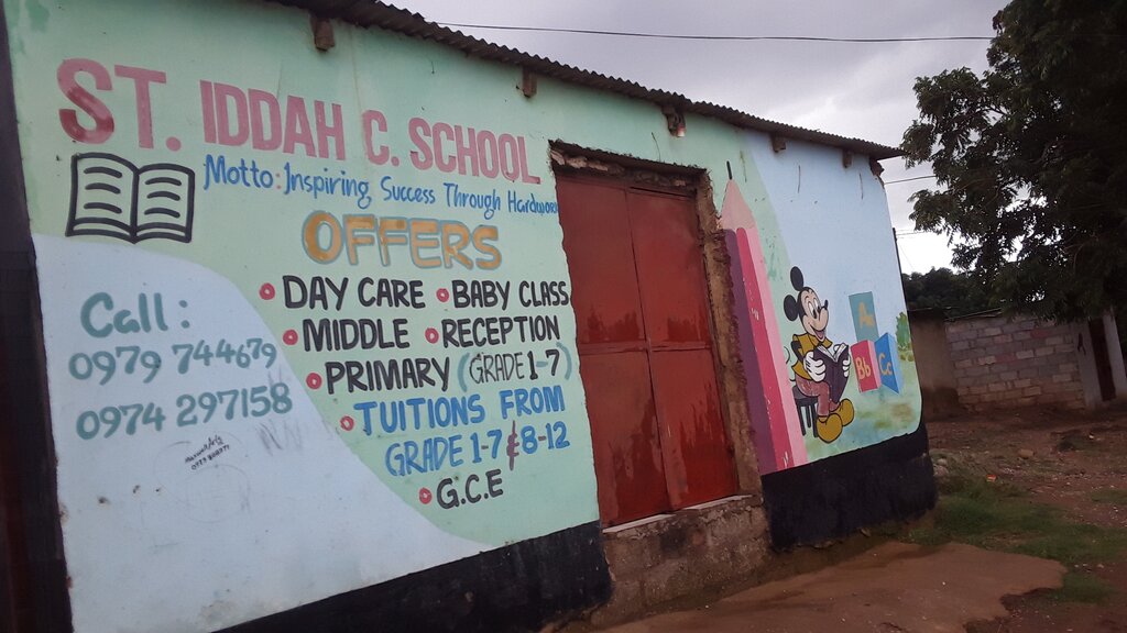 Ortaokul St. Iddah.c. School, Lusaka, foto