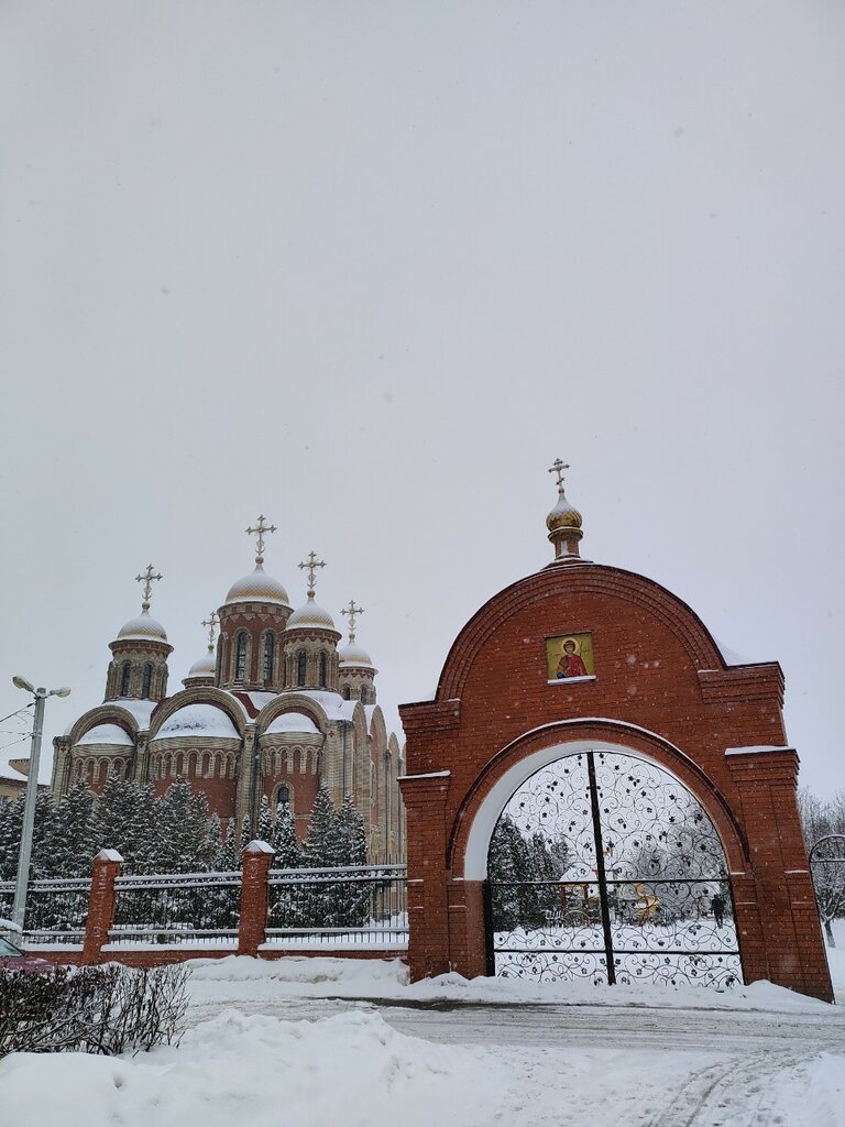 Ortodoks kiliseleri St. Seraphim's Church, Domodedovo, foto