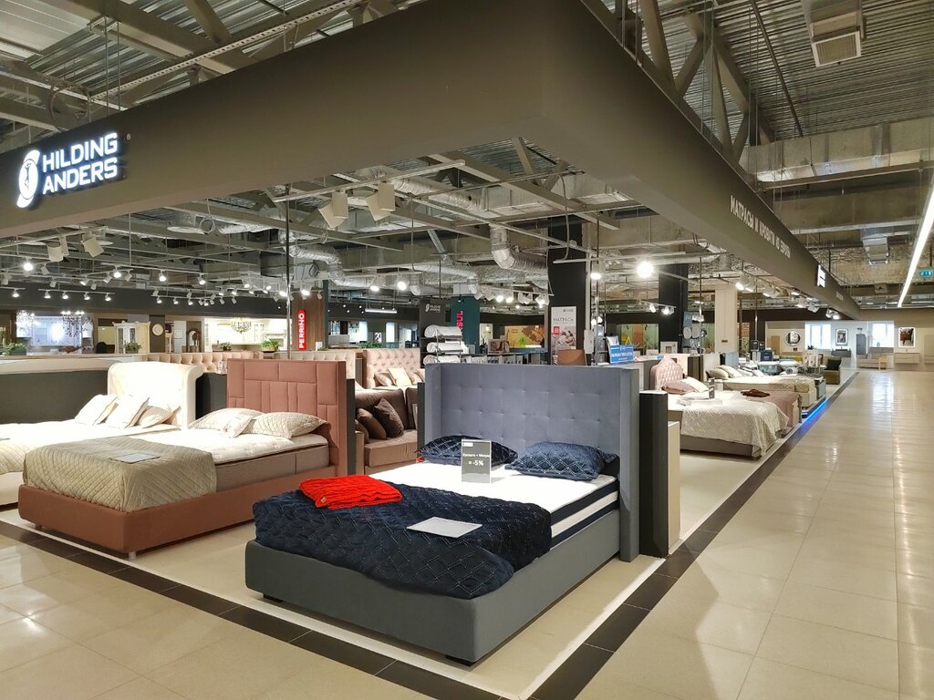 Koltuk takımı mağazaları Hilding Anders, Moskova ve Moskovskaya oblastı, foto