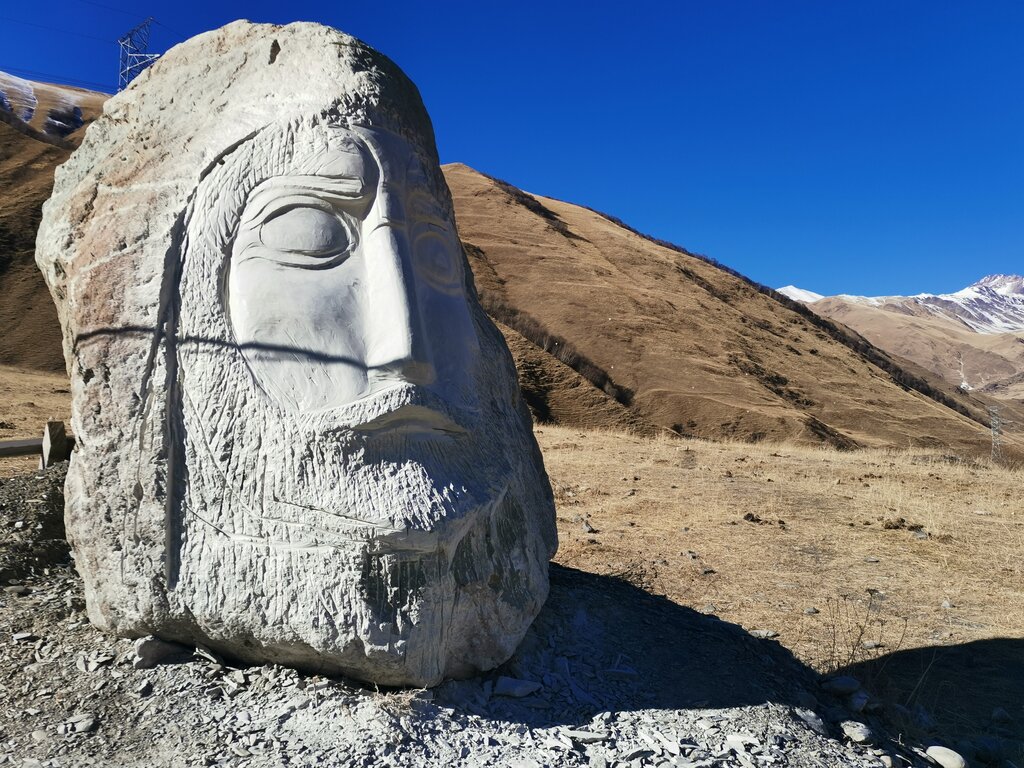 Turistik yerler Gigantic sculptures by Merab Phiranishvili, , foto