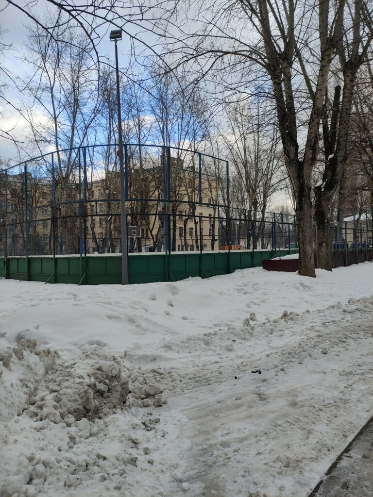 Buz pateni pistleri Ice rink, Moskova, foto