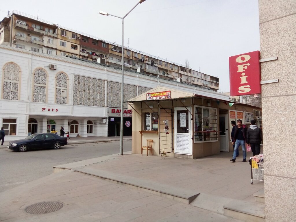 Tütün, sigara mağazaları Kiosk, Bakü, foto