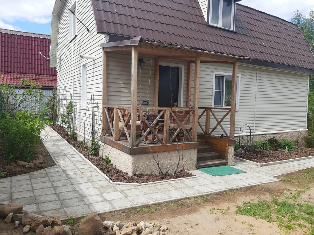 Kaldırım taşları Trotuarnaya plitka, Moskova ve Moskovskaya oblastı, foto