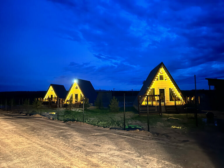 Yazlık yerleşim Glebovo, Samarskaya oblastı, foto