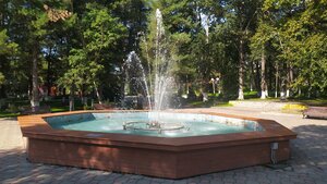 Fountain (Irkutsk Region, Town of Bodaybo, park Kultury i otdykha), çeşme  Bodaybo'dan