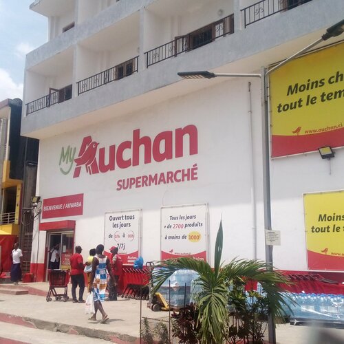 Auchan, supermarket, Abidjan, La commune Koumassi, Quartier de la ...