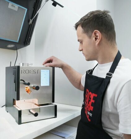 Gıda üreticileri Face to Face, Moskova, foto