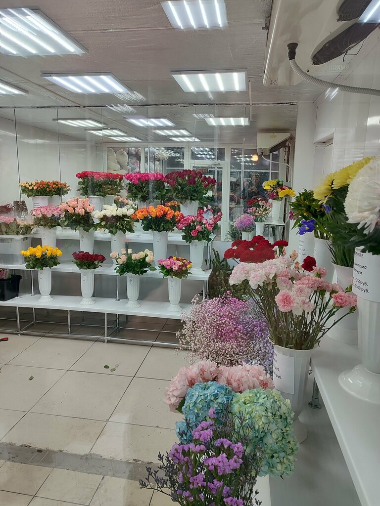 Çiçekçiler EuroFlora, Novosibirsk, foto