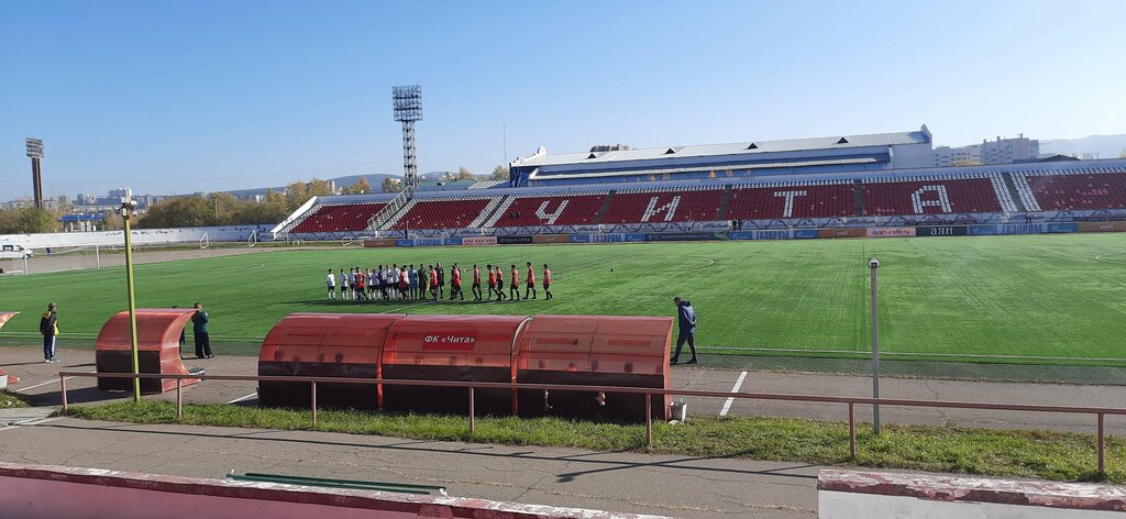 Stadyum Lokomotiv Stadium, Çita, foto