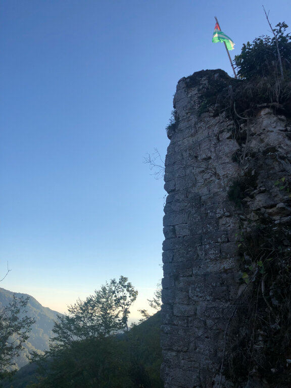 Turistik yerler Крепость Цибилиум, Gulripş Bölgesi, foto