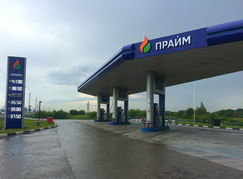 Prime, gas station, Ob, ulitsa Lomonosova, 5 — Yandex Maps