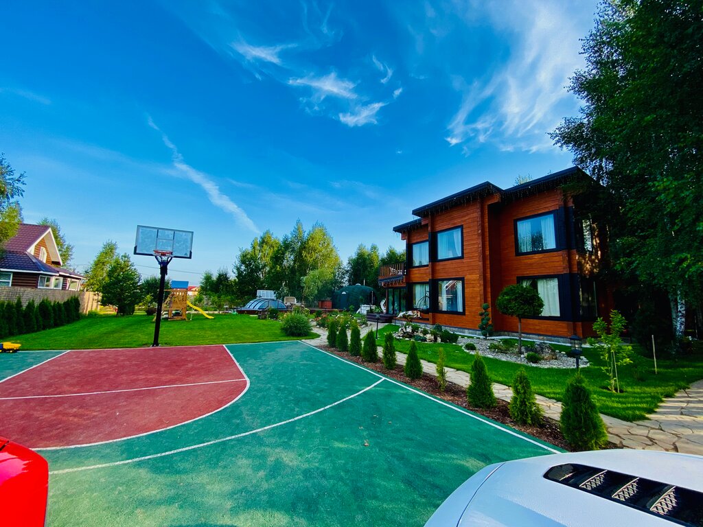 Yazlık ev inşaatı Дом Фонталиных, Kalujskaya oblastı, foto