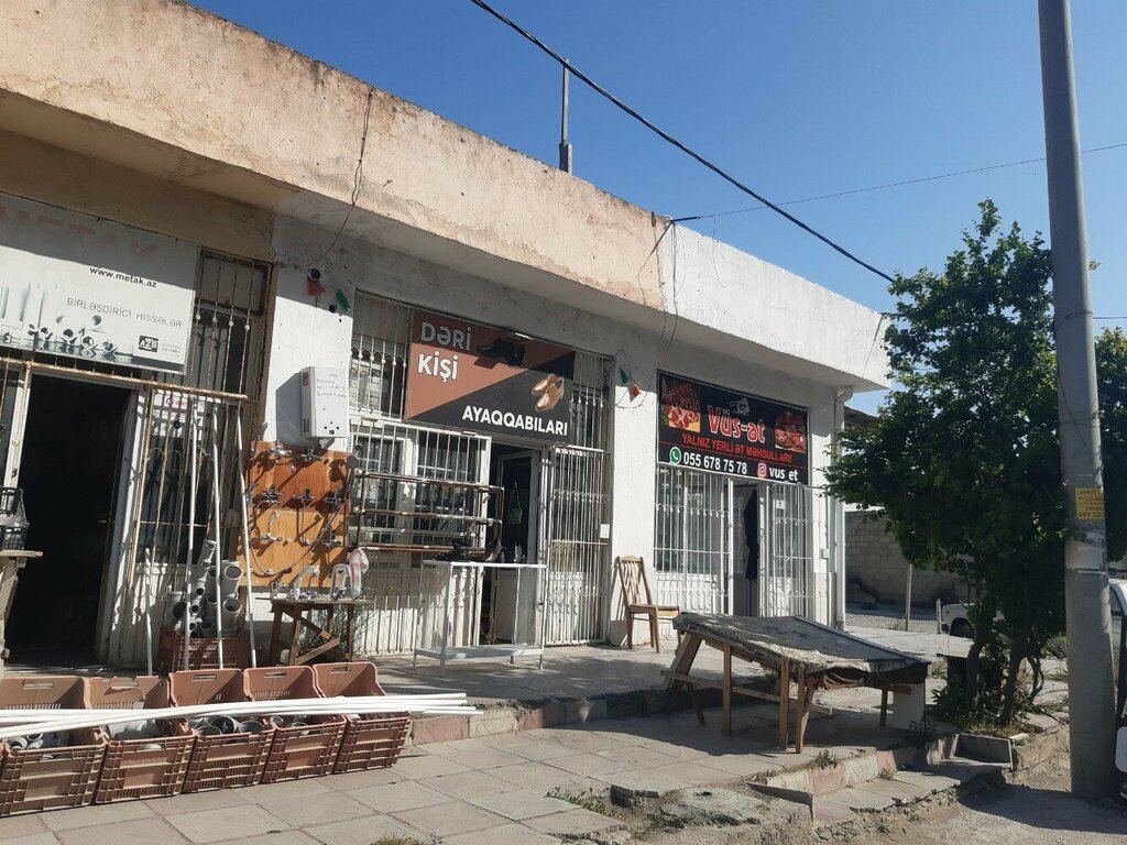 Kasap, şarküteri Vus et, Sumgayıt, foto