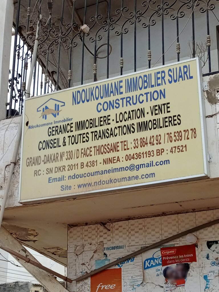 Emlak ofisi Ndoukoumane Immobilier, Dakar, foto