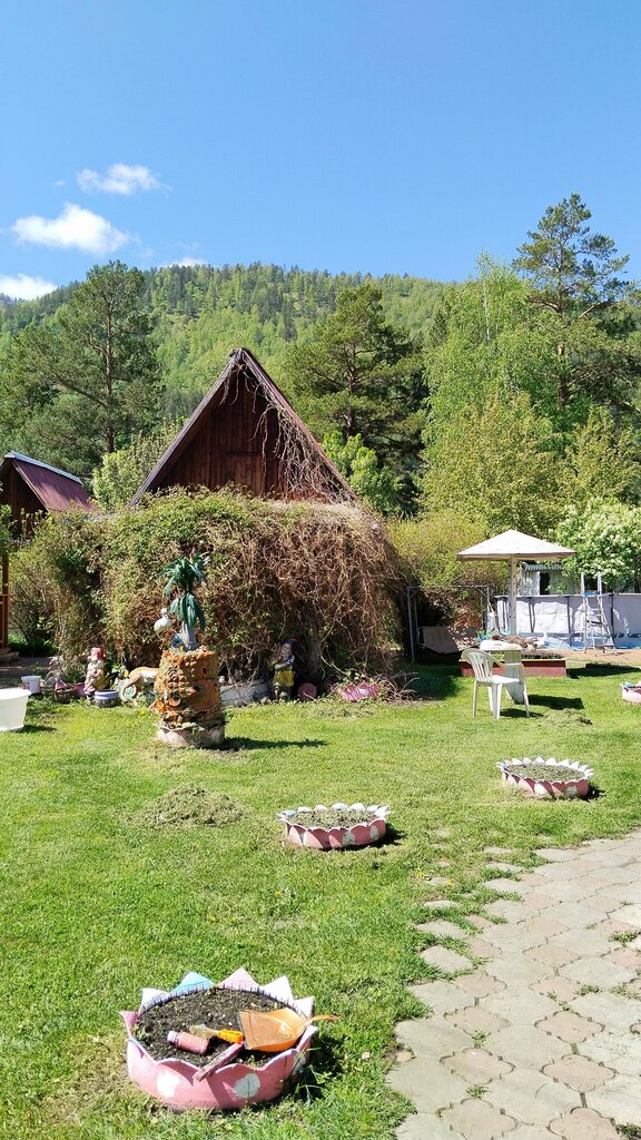 Resort oteller, tesisler Летние домики, Altay Cumhuriyeti, foto