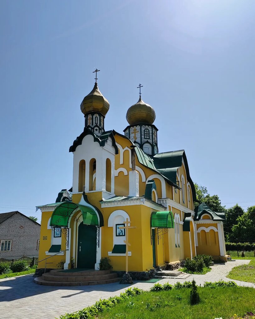 Ortodoks kiliseleri Orthodox church, Minskaya oblastı, foto