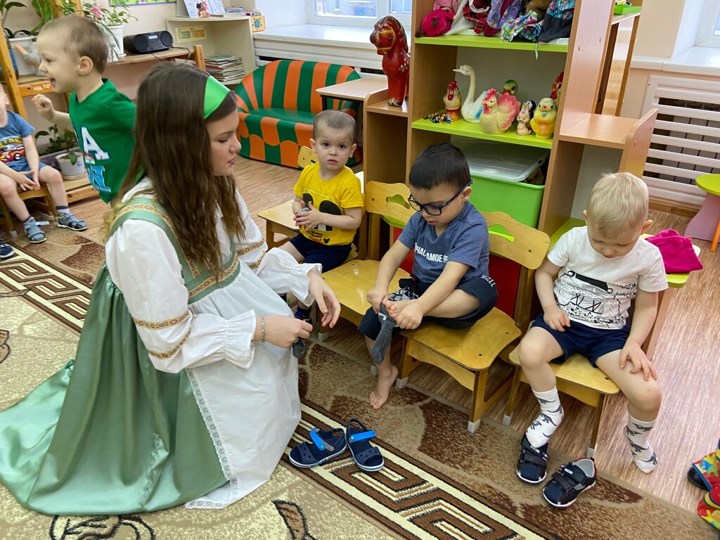 Anaokulları Tsentr razvitiya rebenka-detsky sad Gnyozdyshko, Nenets özerk okrugu, foto