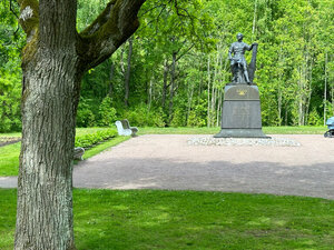 Голландский сад Петра I в парке Дубки (St. Petersburg, Sestroretsk, park kultury i otdykha Dubki), doğa  Sestroretsk'ten