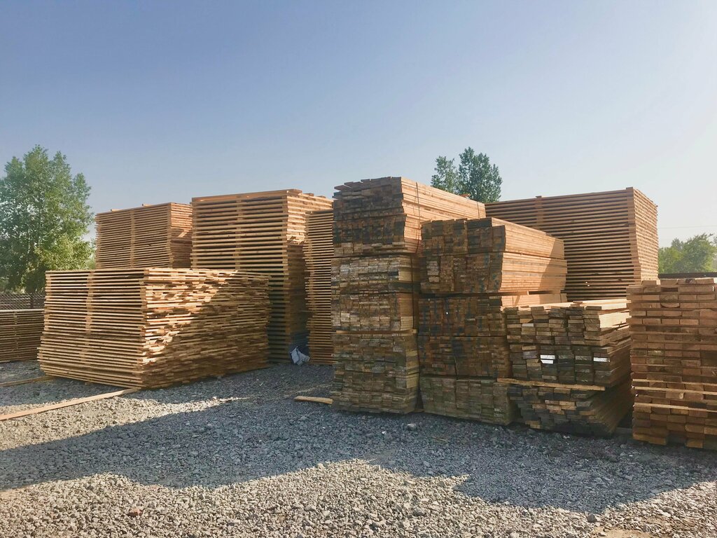 Kereste üretim ve satış şirketleri Александровские Пиломатериалы, Novosibirsk, foto