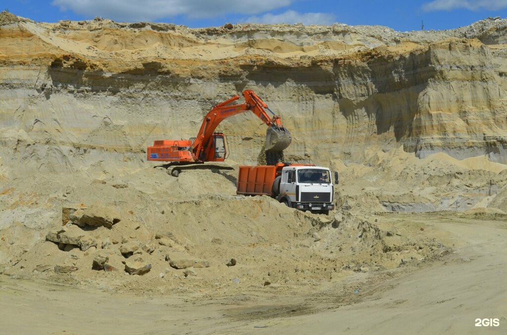 Endüstriyel mineraller Карьер Васильевка, Penzenskaya oblastı, foto